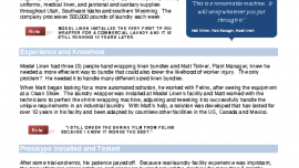 First Laundry Wrapper - In Service 10 Years Later | Felins